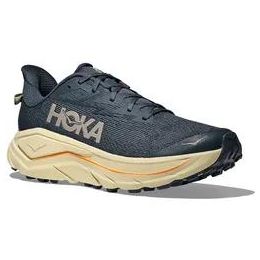 Trailrunningschuh Hoka One One "CHALLENGER 8", Damen, Gr. 46, faded navy, pampass grass, Synthetik, Textil, Schuhe, Trail-Running