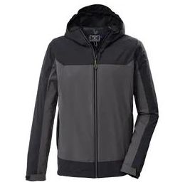 Funktionsjacke Killtec "KOS 40 MN JCKT", Herren, Gr. XL, anthrazit, Obermaterial: 100% Polyester;Futter: 100% Polyester;Futter 2: 100% Polyester, Jacken Funktionsjacke, Leichte, wasserdichte, atmungsaktive Funktionsjacke