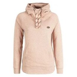 Kapuzenpullover oxmo "Hoodie OXAmina", Herren, Gr. S, rosa (mahogany rose melange), Obermaterial: 70% Baumwolle CO. 30% Polyester PES., Sweatshirts Kapuzenpullover