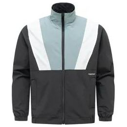 Outdoorjacke Ragwear "Corb", Gr. XL (54), schwarz, Obermaterial: 94% Polyester, 6% Elasthan. Innenfutter: 100% Polyester, gerade h&uuml;ftbedeckend, hoch geschlossener Ausschnitt, &Auml;rmel ohne &Auml;rmelschlitz elastischer Bund mit Windstopper, Jacken Outdoorjacke, Leichte Herren &Uuml;bergangsjacke mit Stehkragen