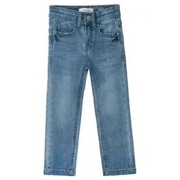5-Pocket-Jeans STACCATO, Jungen, Gr. 116, N-Gr, light blau d, Denim/Jeans, Obermaterial: 80% Baumwolle, 19% Polyester, 1% Elasthan, schmal lang, Jeans 5-Pocket-Jeans, mit Stretch, for boys