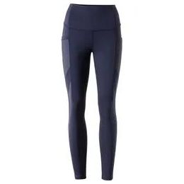 Jogginghose LPO "Sporttights Yvana", Damen, Gr. 36/38 (M), Normalgr&ouml;&szlig;en, blau, 77% Polyester, 23% Elasthan, k&ouml;rpernah, Hosen Jogginghose, Elastische und schnell trocknendes Material