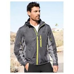 Outdoorjacke Catamaran, Gr. 60, grau (anthrazit), 100% Polyester, unifarben, Jacken Outdoorjacke