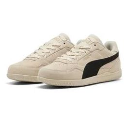 Sneaker Puma "K-Moda Sneakers Damen", Damen, Gr. 40, alpine snow schwarz gold wei&szlig;, Obermaterial: Textil, Synthetik, Kuhleder. Futter: Textil. Innensohle: Textil, Keine Angabe. Laufsohle: Gummi, Schuhe Sneaker