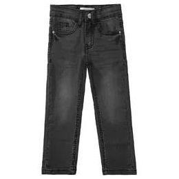 5-Pocket-Jeans STACCATO, Jungen, Gr. 116, N-Gr, grau denim, Denim/Jeans, Obermaterial: 80% Baumwolle, 19% Polyester, 1% Elasthan, schmal lang, Jeans 5-Pocket-Jeans, mit Stretch, for boys