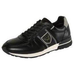 Pantofola d'Oro Sneaker PANTOFOLA D ́ORO "SANGANO LOW", Herren, Gr. 42, schwarz, Leder, Schuhe Sneaker, aus Leder