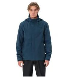 Fahrradjacke Vaude "Men's Escape Bike Light Jacket", Herren, Gr. L, schwarz sea uni, Web, Obermaterial: 100% Polyester. Futter: 100% Polyester. Futter 2: 100% Polyamid, unifarben, regular fit normal, Rundhals, eingesetzt mit verstellbarem Klettverschluss, Jacken Fahrradjacke, mit leichtem Material, mit Rei&szlig;verschlusstaschen