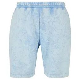 Sweatshorts Urban Classics "Urban Classics Herren Towel Washed Sweat Shorts", Herren, Gr. XXL, US-Gr&ouml;&szlig;en, balticblau, 70% Baumwolle, 30% Polyester, unifarben, relaxed fit, Hosen Sweatshorts