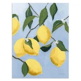 Wandbild Artland "Lemon Tree Light", farbe bild(er): gelb, B:90cm H:120cm, Alu Dibond, Bilder, als Alubild, Leinwandbild, Poster, Wandaufkleber in verschied. Gr&ouml;&szlig;en