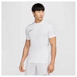Fu&szlig;balltrikot Nike "Nike Academy Men's Dri-FIT Short-Sleeve Soccer Top", Herren, Gr. S, wei&szlig;, wei&szlig;,, Obermaterial: 100% Polyester, Rundhals, Trikots Fu&szlig;balltrikot, f&uuml;r Training und Freizeit, mit seitlichen Mesh-Eins&auml;tzen, Kurzarm