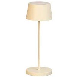 EASY BY FHL LED Tischleuchte "Asena Pro", sandbeige, 1, &Oslash; 11cm H: 30cm, 3 Stk., Leuchten, mit Akkubetrieb, Sensordimmer u. Fernbedienung, inkl. Ladestation, LED Tischleuchte