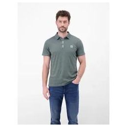 Poloshirt Lerros "Poloshirt mit Fineliner-Optik, 100 % Baumwolle", Herren, Gr. L, storm grau, 100% Baumwolle, ohne Ausschnitt, Shirts