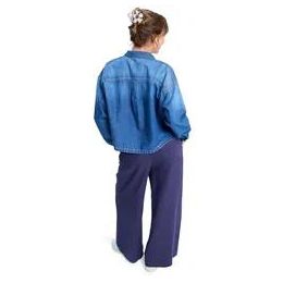 Relaxhose Roxy "Lekeitio Break Mid", Damen, Gr. XL, blau, Obermaterial: 55% Leinen, 45% Viskose;, Hosen Relaxhose