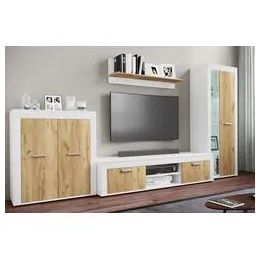 Wohnzimmertisch Vcm "Holz TV Lowboard M&ouml;bel Fernsehschrank Usilo XL", braun (wei&szlig;, honig, eiche), B:160cm T:45cm, Sideboards, TV-Sideboard