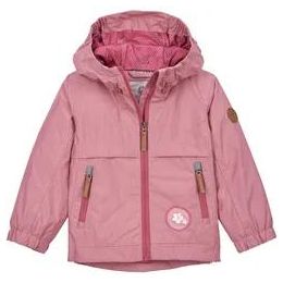 Funktionsjacke "FIOS 7 MNS JCKT", Kinder, Gr. 122/128, pink, Obermaterial: 100% Polyester;Futter: 100% Polyester, FIRST INSTINCT BY Killtec, Jacken Funktionsjacke, Wasserdichte Kinderjacke mit Kapuze, Kinnschutz und Namensetikett