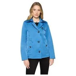Kurzjacke Betty Barclay "Damen mit Kragen", Damen, Gr. 36, federal blau, Obermaterial: 60% Polyester, 40% Polyamid; Futter: 100% Polyester, ausgestellt, Jacken Kurzjacke