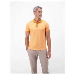 Poloshirt Lerros "Poloshirt in 2-Tone-Optik", Herren, Gr. XL, dull peach, 100% Baumwolle, ohne Ausschnitt, Shirts
