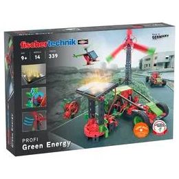Konstruktions-Spielset Fischertechnik "Profi Green Energy", bunt, Spielbausteine, Kinder, Kunststoff