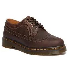 Schn&uuml;rschuh Dr. Martens "3989 YS", Damen, Gr. 41, braun, Leder, Schuhe Schn&uuml;rschuh, Halbschuh mit typischer Kontrast-Rahmennaht