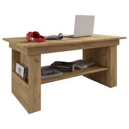 Couchtisch Vcm "Holz Sofatisch Couchtisch Wohnzimmertisch Kobila", braun (honig, eiche), B:115cm T:58cm, Tische, Couchtisch