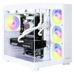 Cougar Gaming-PC "FV150 WT 7900 AMD Ryzen 7 9800X3D 32GB DDR5 1TB SSD RTX 5070Ti", wei&szlig;, Microsoft Windows 11 Home (64 Bit), 32 GB RAM 1.000 GB SSD, Desktop-PCs, Windows 11, DDR5 RAM, Wasserk&uuml;hlung