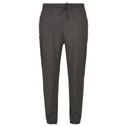 Stoffhose Urban Classics "Urban Classics Herren Tapered Jogger Pants", Herren, Gr. M, US-Gr&ouml;&szlig;en, grau, 75% Polyester, 19% Viskose, 6% Elasthan, unifarben, normal, Hosen Stoffhose