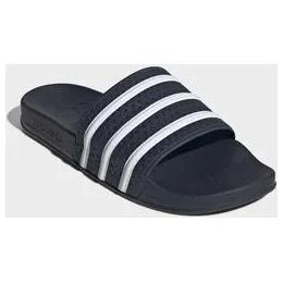 Badesandale Adidas ORIGINALS "ADILETTE OG CF BADESCHLAPPEN", Herren, Gr. 47, collegiate navy, ftwr wei&szlig;, collegiate navy, Synthetik, Schuhe, Badelatschen