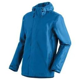 Regenjacke Maier Sports "Abbenstein M", Herren, Gr. 64, saphirblau, 100% Polyester, Jacken Regenjacke, Herren Jacke wasserdicht, moderner Windbreaker, Outdoorjacke, Reg. Fit