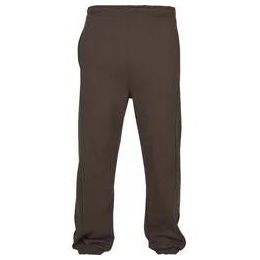Jogginghose Urban Classics "Urban Classics Herren Sweatpants", Herren, Gr. XL, US-Gr&ouml;&szlig;en, braun, 65% Baumwolle, 35% Polyester, unifarben, loose fit, Hosen Jogginghose