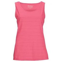 Funktionstop Killtec "KOS 41 WMN TP", Damen, Gr. 36, himbeere, Obermaterial: 93% Polyester, 7% Elasthan, Tops, Schnelltrocknendes Funktionstop, dezent gestreift