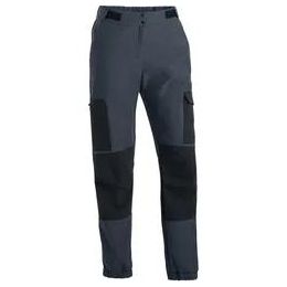 Outdoorhose Maier Sports "Stoneflex W", Damen, Gr. 22, Kurzgr&ouml;&szlig;en, graphit, 58% Baumwolle, 42% Polyester, Hosen Outdoorhose, Damen Wanderhose, robuste Cargohose mit viel Stauraum, Regular Fit