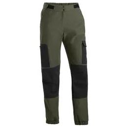 Outdoorhose Maier Sports "Stoneflex W", Damen, Gr. 44, Normalgr&ouml;&szlig;en, moosgr&uuml;n, 58% Baumwolle, 42% Polyester, Hosen Outdoorhose, Damen Wanderhose, robuste Cargohose mit viel Stauraum, Regular Fit