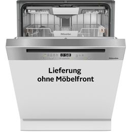 Miele teilintegrierbarer Geschirrsp&uuml;ler "G 5817 SCi XXL Active Plus", Energieeffizienz: A (A-G), silber (silberfarben), B:59,8cm H:84,5cm T:57cm, Geschirrsp&uuml;ler