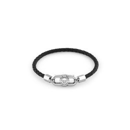 Philipp Plein Herren Armkette "Armb&auml;nder", L21ss, schwarz, stainlesssteel, Armb&auml;nder