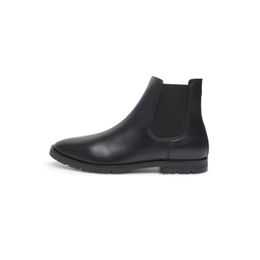 Chelseaboots Henry Stevens "Wallace CB", Herren, Gr. 41, schwarz, Kalbsleder, Schuhe Chelseaboots