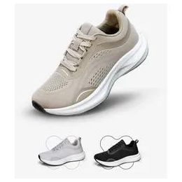 Barfu&szlig;schuh DOTALES "Everstep Sportschuhe &ndash; Sneaker-Look Mit Barfu&szlig;gef&uuml;hl", Damen, Gr. 45, Normalschaft, beige, Polyurethan, Synthetik, Textil, Schuhe Barfu&szlig;schuh, Minimalschuhe, Turnschuhe