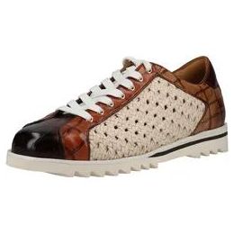 Melvin & Hamilton Schn&uuml;rschuh MELVIN & HAMILTON "Melvin & Hamilton Halbschuhe Leder", Herren, Gr. 43, braun, beige, Leder, Schuhe Schn&uuml;rschuh