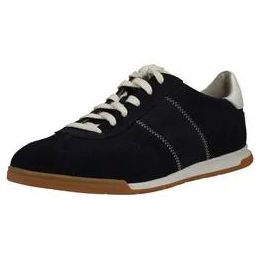 Sneaker PIUS Gabor "Pius Gabor Sneaker Veloursleder", Herren, Gr. 43, schwarz, wei&szlig;, Veloursleder, Schuhe Sneaker