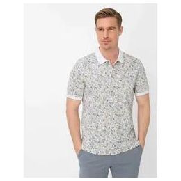 Poloshirt Brax "Style PETE", Herren, Gr. 5XL, wei&szlig;, 96% Baumwolle, 4% Elasthan, Shirts