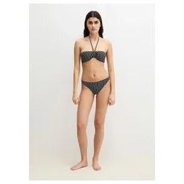 Marc O'Polo Bikini-Hose MARC O'POLO "Palm Geo Print", Damen, Gr. M (40), N-Gr, schwarz geo print, Obermaterial: 84% Polyamid, 16% Elasthan, Badehosen Bikini-Hose
