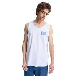 Tanktop Quiksilver "EV Starfish Stamp", Herren, Gr. S, wei&szlig;, Obermaterial: 70% Walkfrottier, 30% Walkfrottier;, Tops Tanktop