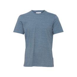 T-Shirt Casual Friday "T-Shirt CFThor", Herren, Gr. S, blau (dusk blau), Obermaterial: 100% Baumwolle CO., Shirts T-Shirt