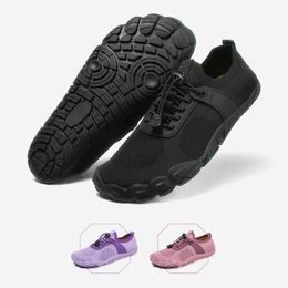 Barfu&szlig;schuh DOTALES "Airstep Barfu&szlig;schuhe Damen & Herren Barfu&szlig; Sneaker", Damen, Gr. 40, Normalschaft, schwarz, Gummi, Kunstfaser, Schuhe Barfu&szlig;schuh, Minimalschuhe