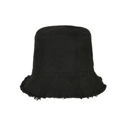 Fischerhut Flexfit "Flexfit Accessoires Open Edge Bucket Hat", Damen, Gr. onesize, schwarz, 100% Baumwolle, unifarben, H&uuml;te