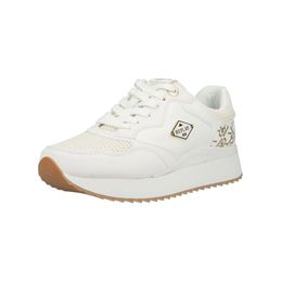 Sneaker Replay "Replay Sneaker Lederimitat", Damen, Gr. 40, wei&szlig;, Lederimitat, Schuhe Sneaker