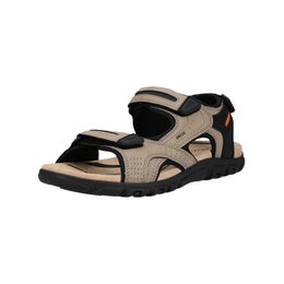 Sandale Geox "Geox Wanderschuhe Lederimitat", Herren, Gr. 42, sand, Lederimitat, Schuhe Sandale