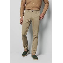Chinos MEYER "Baumwollchino", Herren, Gr. 31, L&auml;nge 32, beige (sand), 97% Baumwolle, 3% Elasthan, unifarben, regular fit lang, Hosen, aus Biobaumwolle