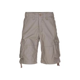 Cargoshorts MOLECULE "Molecule Cargo Shorts Cyclones", Herren, Gr. S, Normalgr&ouml;&szlig;en, grau, Obermaterial: 100% Baumwolle, Hosen