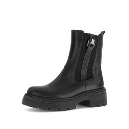 Chelseaboots Gabor "Chelsea Boot", Damen, Gr. 40, schwarz, Schuhe Chelseaboots