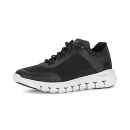 Sneaker Gabor "Sneaker low", Herren, Gr. 40,5, schwarz, Schuhe Sneaker